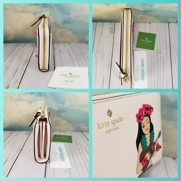 kate spade | Bags | Kate Spade Hawaii Girl Exclusive Nisha Wallet ...
